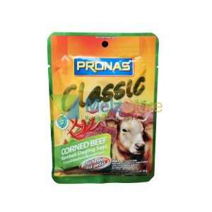 Pronas Cornet Beef sachet 50g Cheese Flavor With sachet Packaging ...