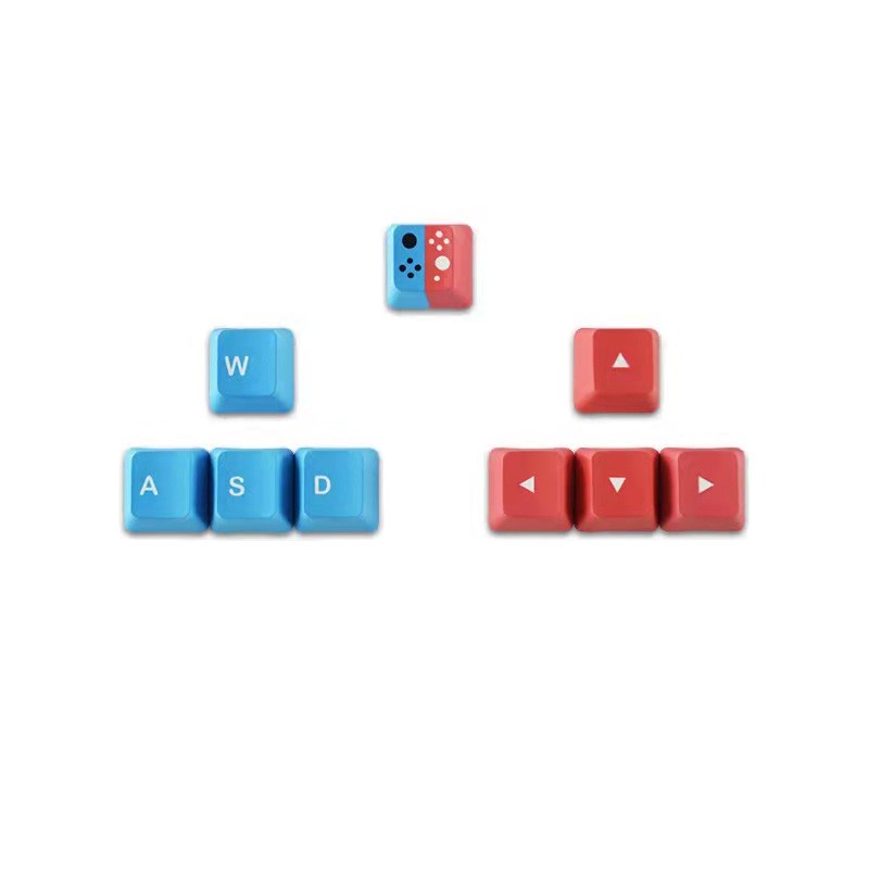 RGBY Super Mario Pacman Nintendo Switch Keycap For Mechanical Keyboard ...