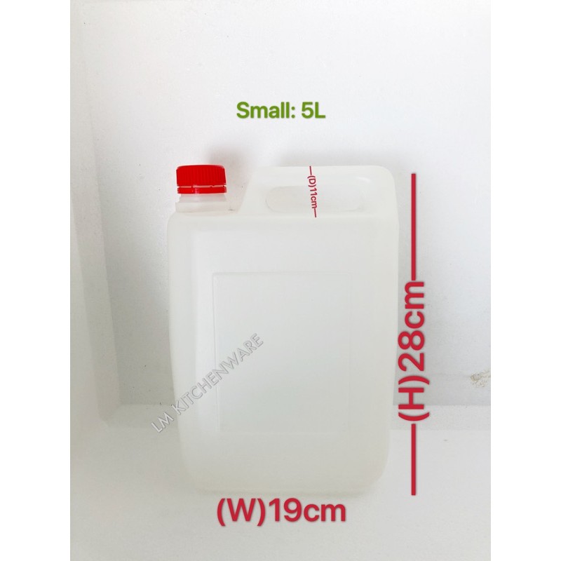 5 LITER/10 LITER JERRY CAN/PLASTIC DRUMS CONTAINER WATER/WATER STORAGE ...