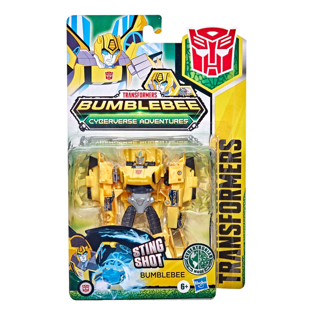 Transformers Bumblebee Cyberverse Adventures Sting Shot Bumblebee ...