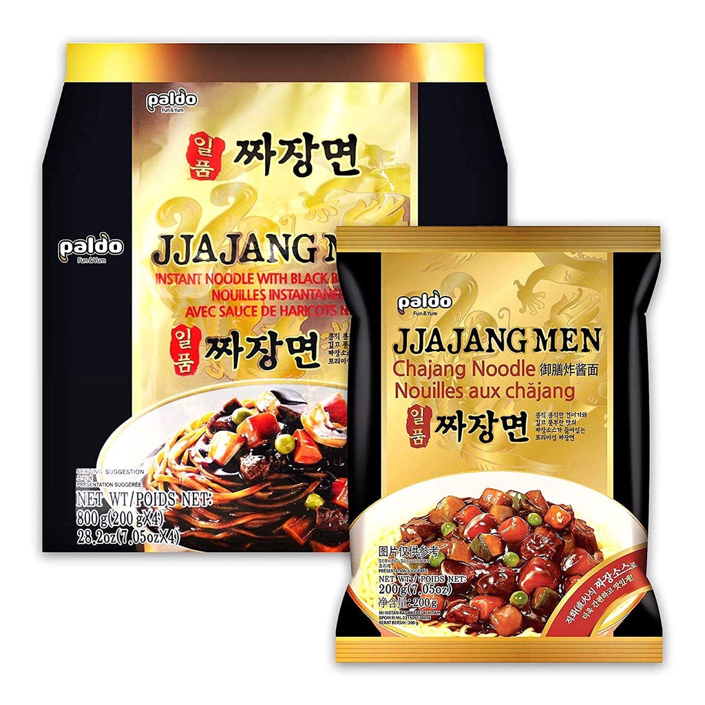 PALDO ILPOOM JJAJANG NOODLE 200G X 4 | Shopee Malaysia