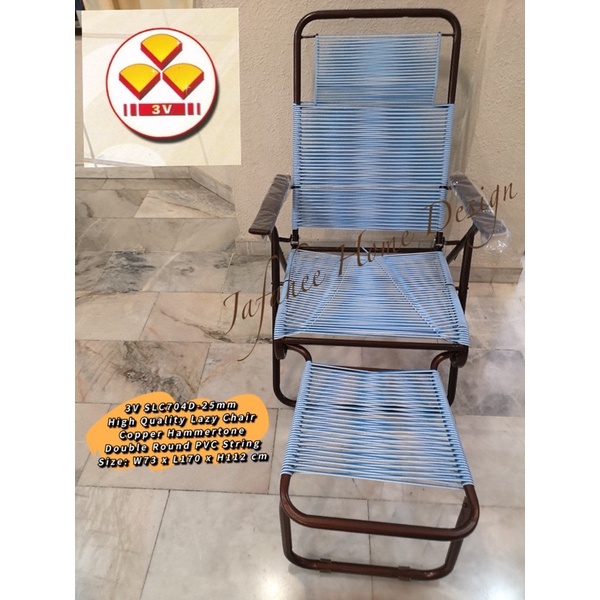 JFH 3V SLC704D 25mm Pipe Thickness Lazy Chair double Round PVC String ...