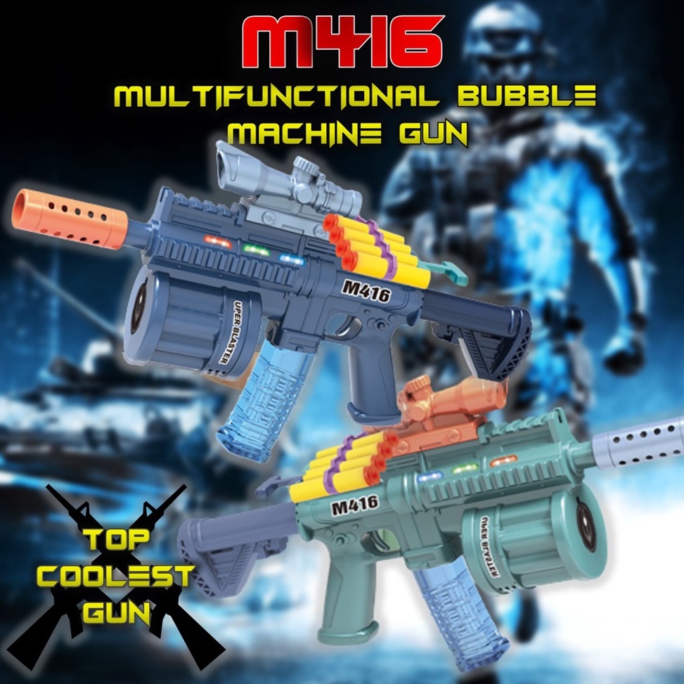 Inatreehouse. Bubble Gun, Bubble Toy Gun, Bubble Machine Gun, Soft ...