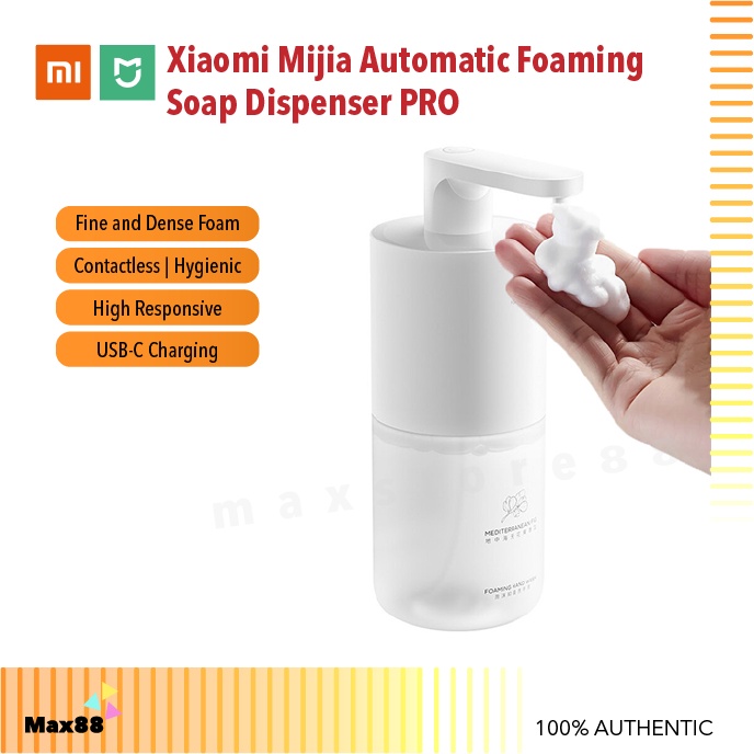 Xiaomi Mijia Automatic Foaming Soap Dispenser PRO IPX Waterproof USB-C ...