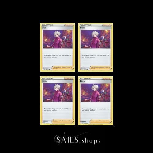 Pokemon Trainer Card [Bede - Uncommon] (Official Pokemon TCG cards ...