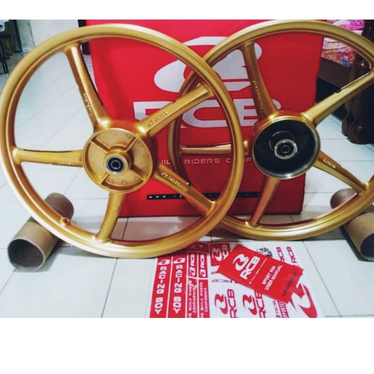 RACING BOY SPORT RIM SP522 WAVE100 (1.4/1.4x17)(gold) | Shopee Malaysia