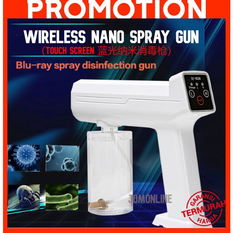 ~SHIP FROM KL~**FREE CLO2** Handheld Wireless Atomizer Fogging Machine ...