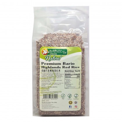 HEALTH PARADISE NATURAL PREMIUM BARIO HIGHLANDS RED RICE 900GM | Shopee ...