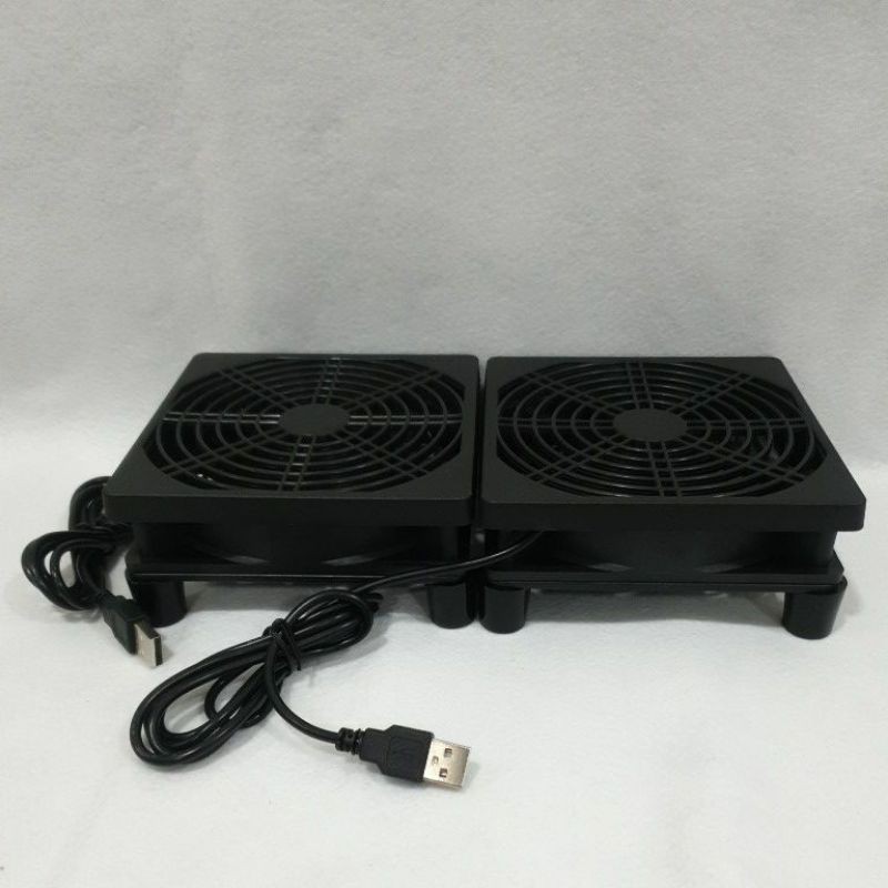 TV Set-Top Box Router cooling fan rack 12025 5V USB top box broadband ...