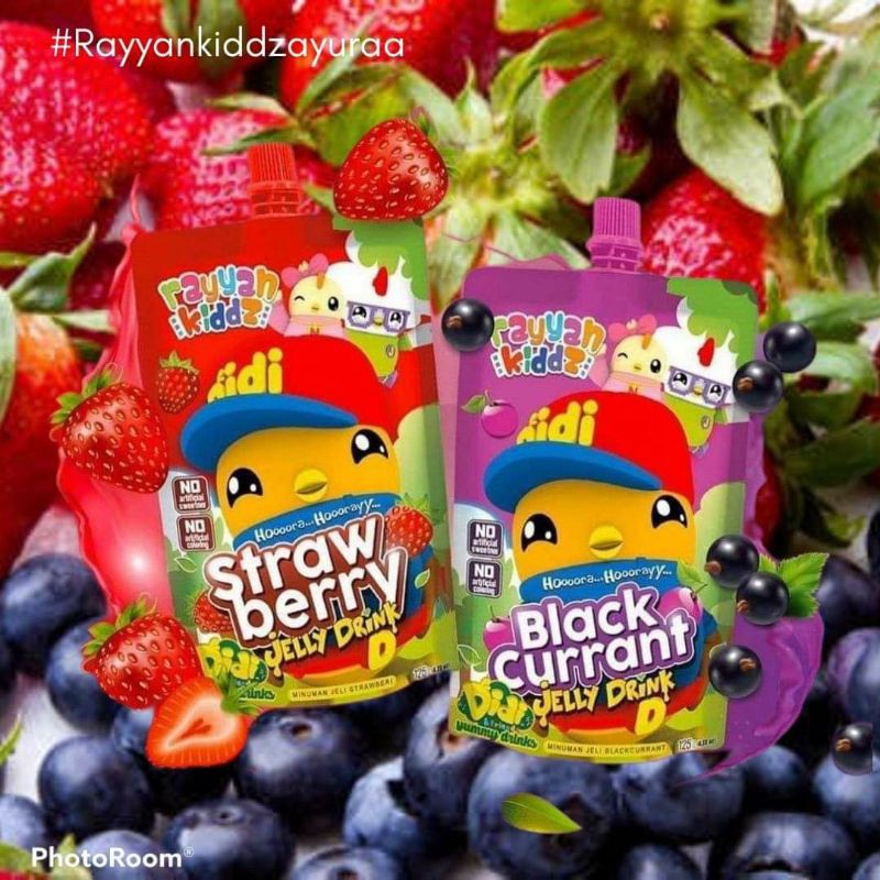 Rayyan Kiddz Jelly Drink (BLACKCURRANT) | Shopee Malaysia