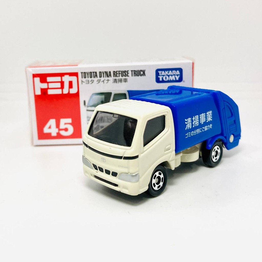 Toyota Dyna Refuse Truck 45 Tomica Takara Tomy Die-cast Model Original ...