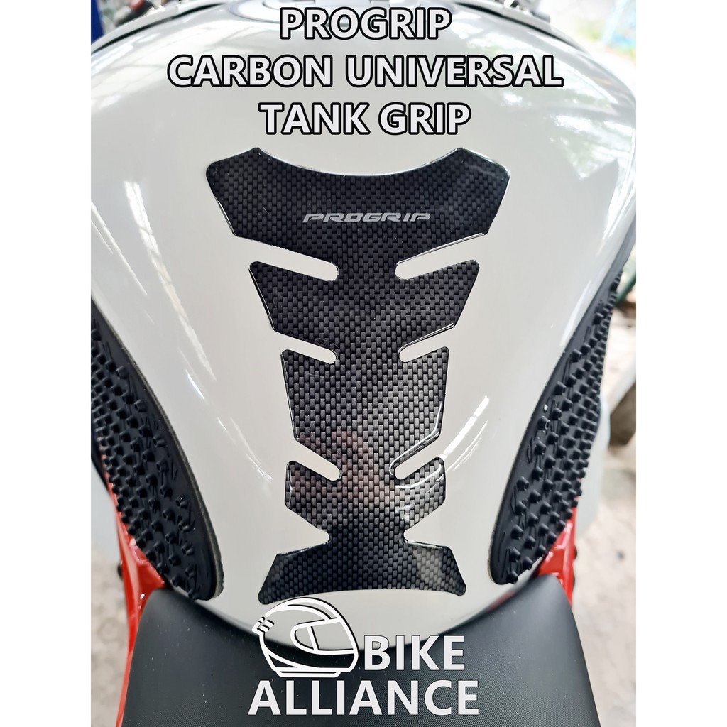 READY STOCK PROGRIP CARBON UNIVERSAL TANK GRIP PRO GRIP FUEL TANK GRIP ...