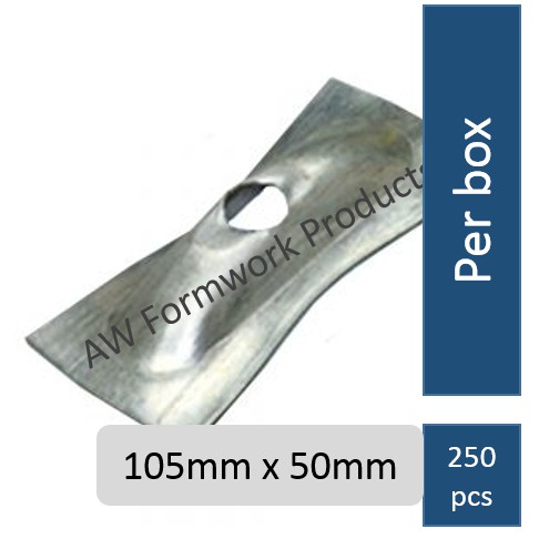 Form Tie Washer 105mm x 50mm (1 Box / 250 pcs) | Shopee Malaysia