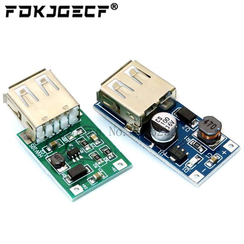 DC-DC Power Bank Charger 0.9V-5V to 5V 600MA Step Up Boost Converter ...