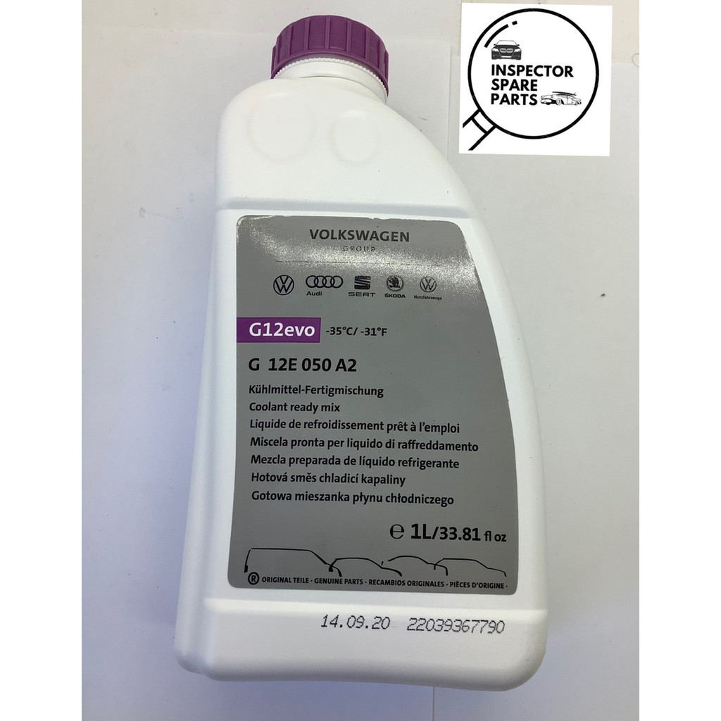 (NEW)100% ORIGINAL G12evo VOLKSWAGEN AUDI COOLANT 1LITRE MADE IN ...