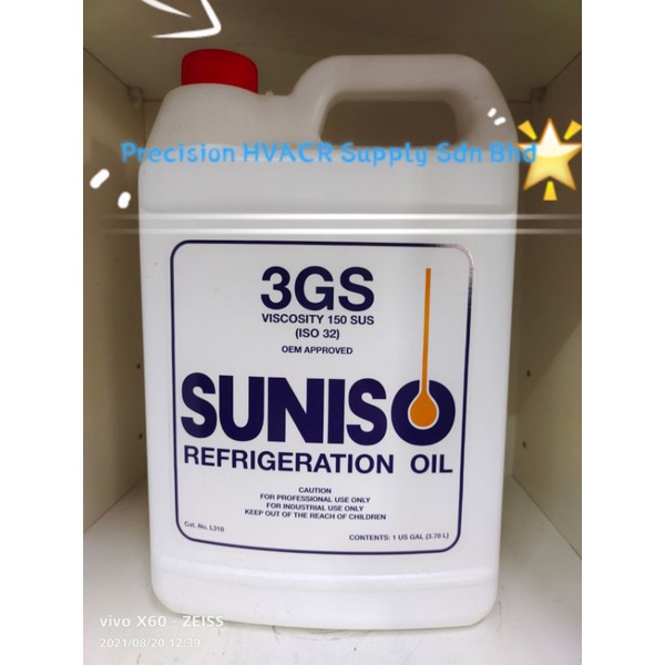 Suniso Compressor Refrigerant Oil 3GS/4GS (3.78L) | Shopee Malaysia