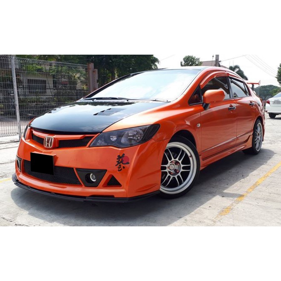 **HONDA CIVIC FD 2006 - 2011 ( MUGEN RR @ 3PCS ) FRONT LIP NO PAINT ...
