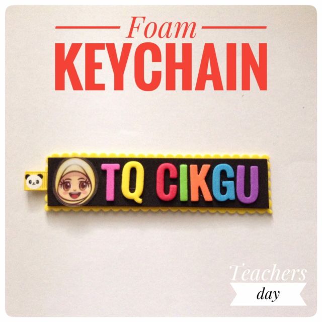 Keychain TQ Cikgu Hari guru | Shopee Malaysia
