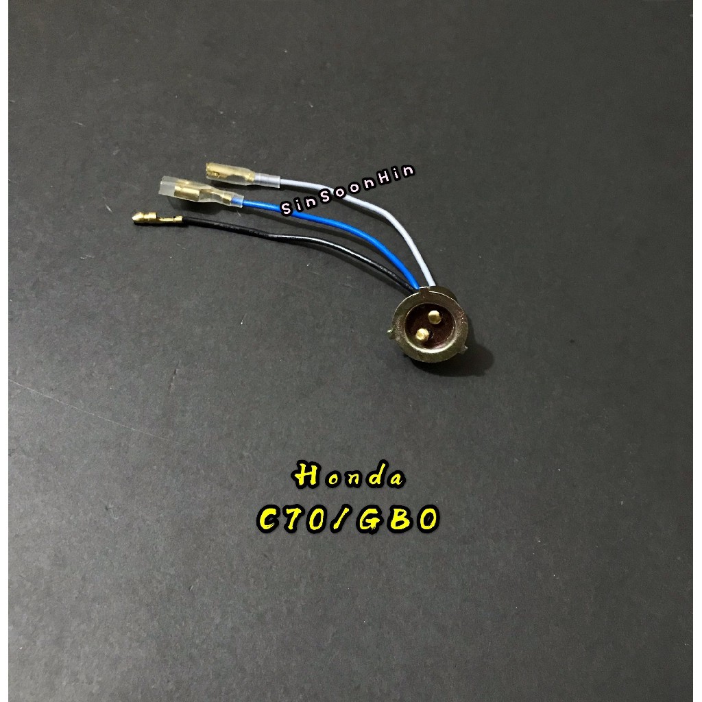 Honda Yamaha C70 GBO LC135 Y125Z Head Lamp Socket / SOKET LAMPU DEPAN | Shopee Malaysia