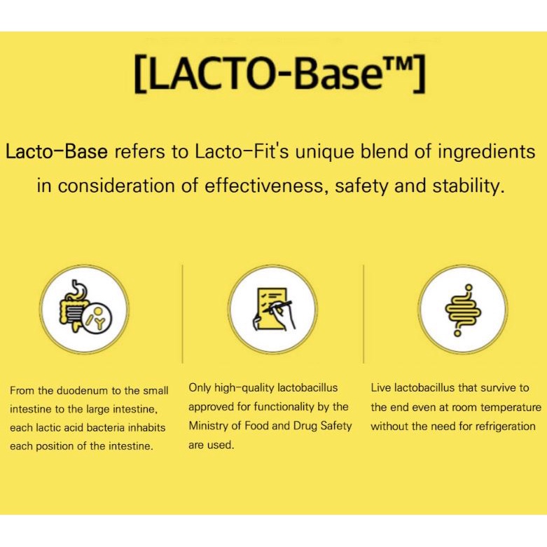 Lacto-FIT Probiotics 8 Types / Korean NO.1 lactobacillus / Lacto Fit ...