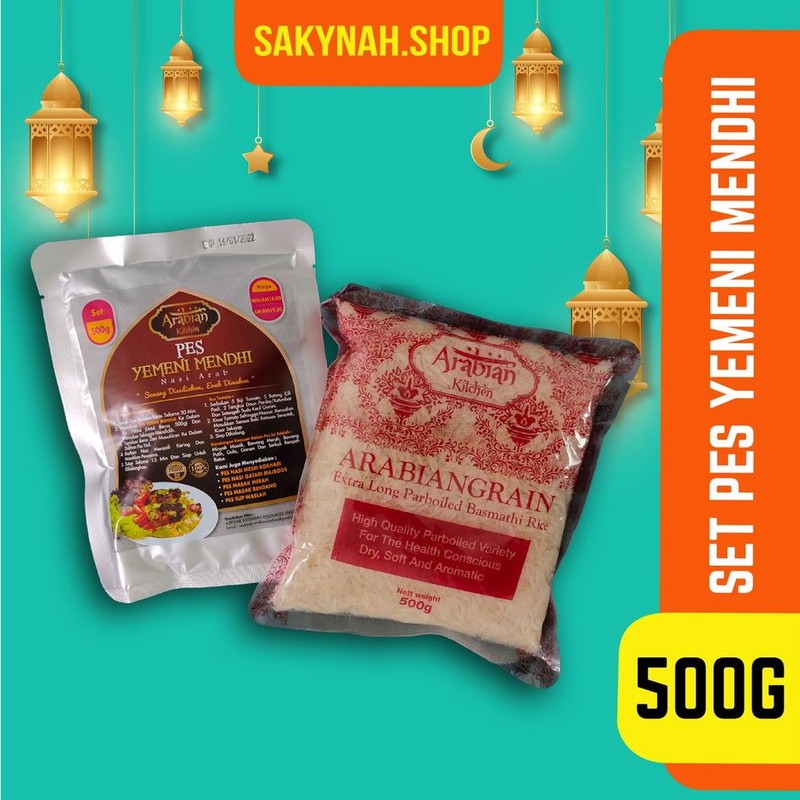 Wholesale set: NASI ARAB MENDHI 1/2 KG (PES + BERAS) X 10 || ARABIAN ...