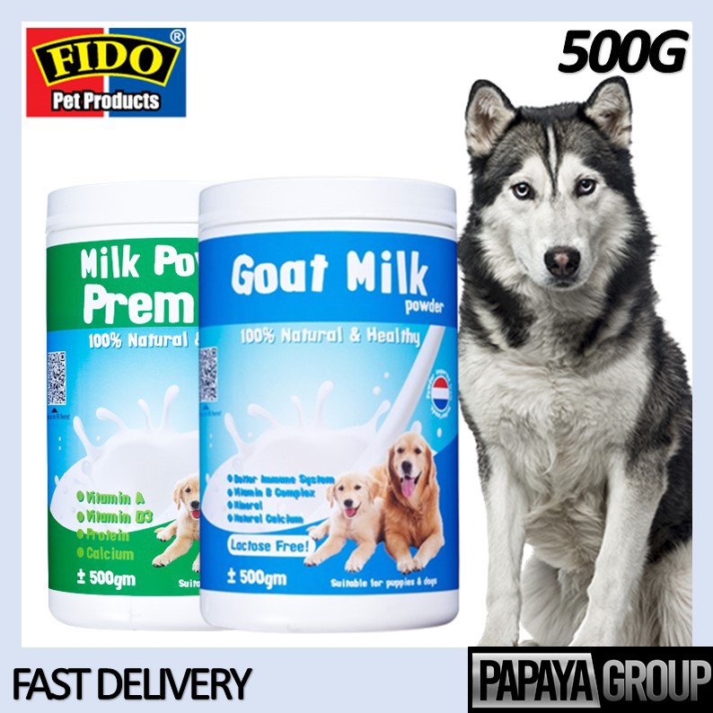 FIDO Premium Dog Milk Powder / Goat Milk Powder 500g /Fido Premium Cat ...