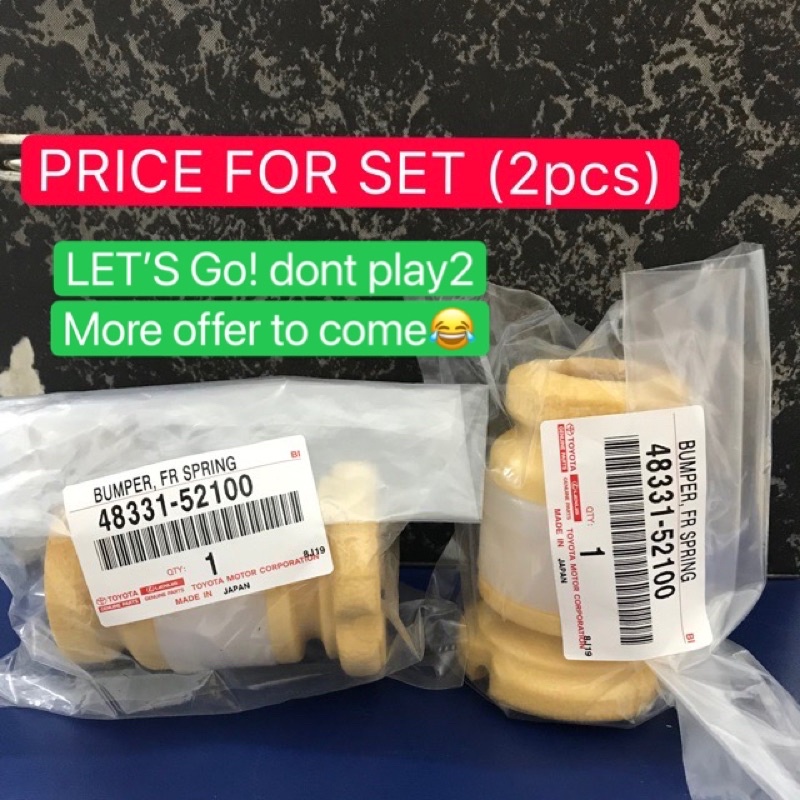 ORIGINAL TOYOTA VIOS NCP93 (2008-2013) PRIUS C NHP10 FRONT ABSORBER ...