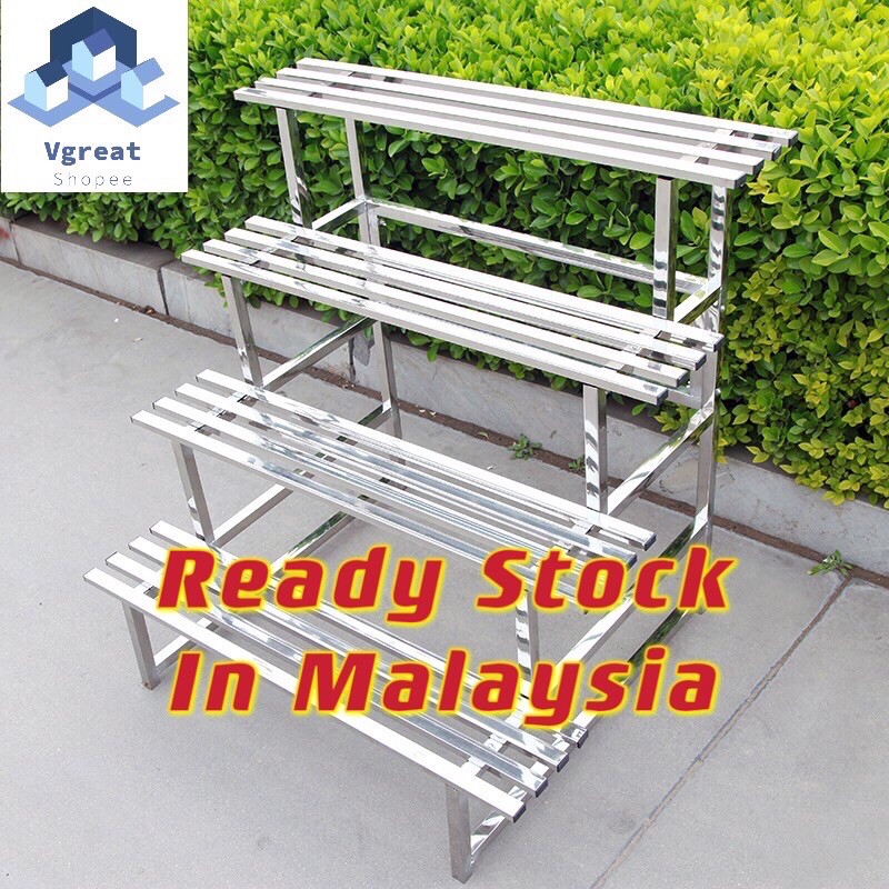 Vgreat Flower Rack Stainless Steel / Multi Level Rack / Gardening ...