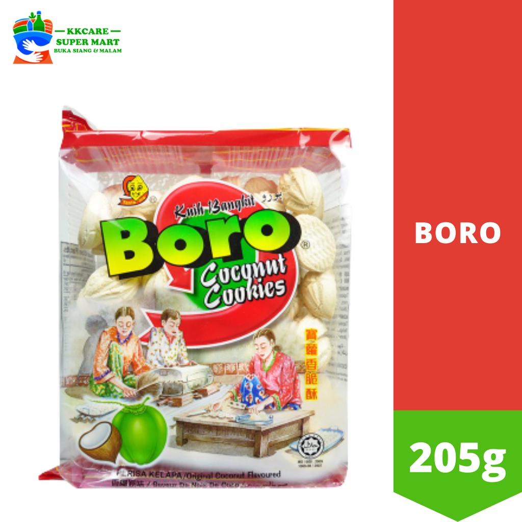 Boro Coconut Cookies - Kuih Bangkit 205g | Shopee Malaysia