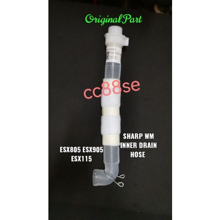 SHARP WASHING MACHINE INNER DRAIN HOSE ESX805 ESX905 ESX115 ESX1278 ...