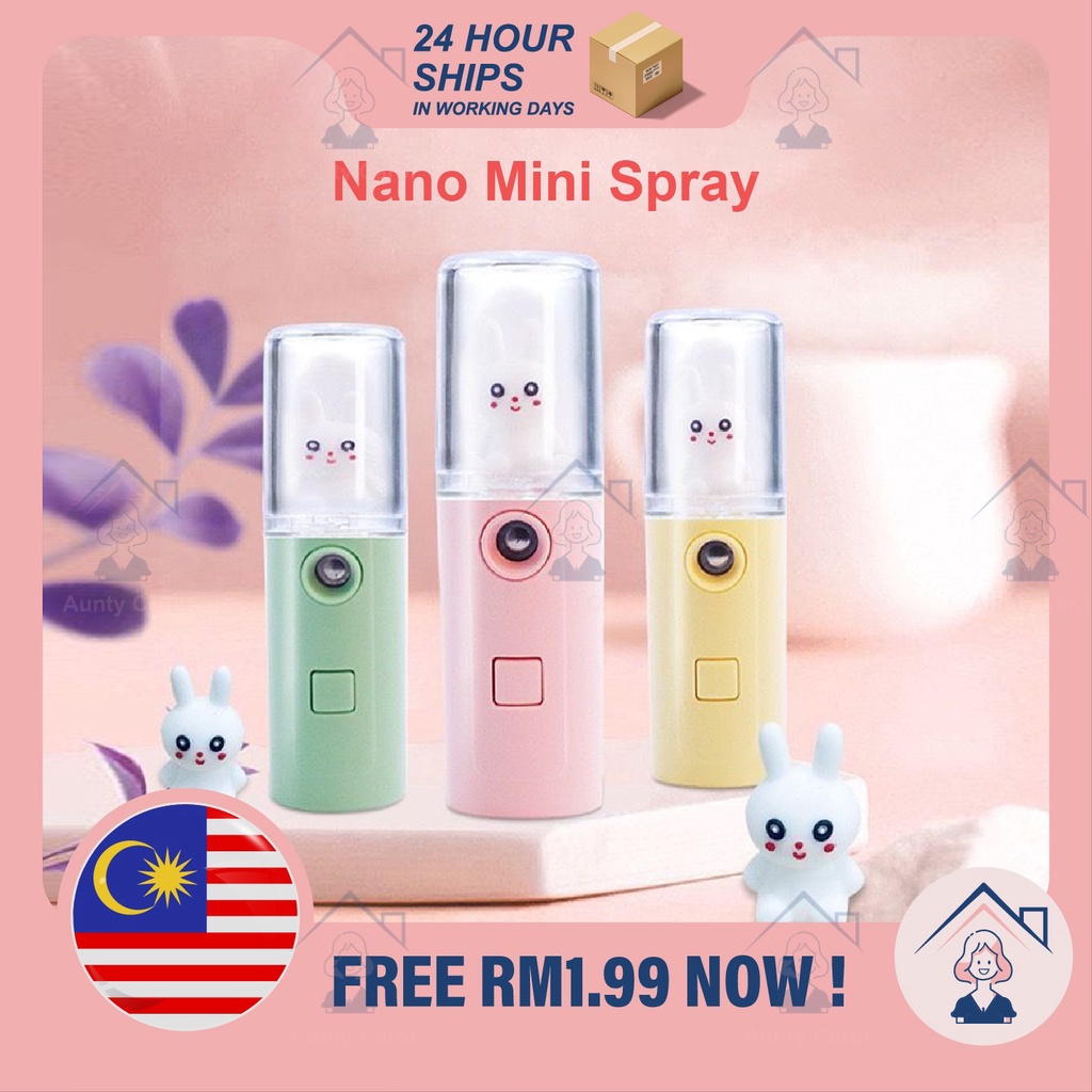 Cute Spray Gun Sanitizer Mini 30ml Antivirus Disinfectant Spray ...