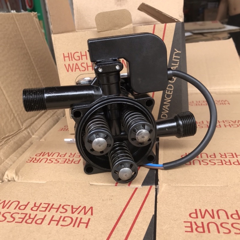 Pressure washer compressor head set, mini car washer pressure pump head ...