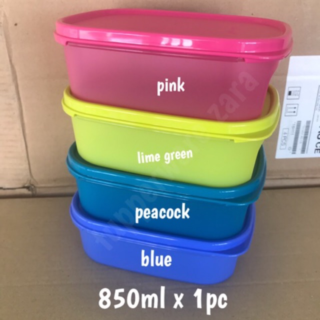 TUPPERWARE Modular Mates Mini Rectangular (1) 850ml | Shopee Malaysia