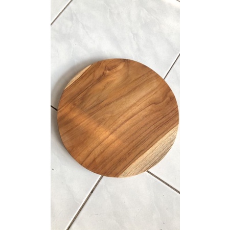 Cutting Board Round 25 cm Thick 2-2.2 cm solid Without Connections ...