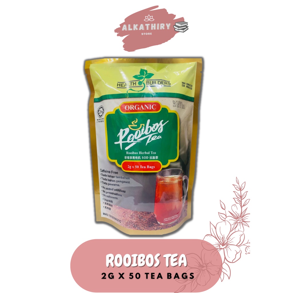 Organic Rooibos Tea [2g X 50 tea bags] | Shopee Malaysia
