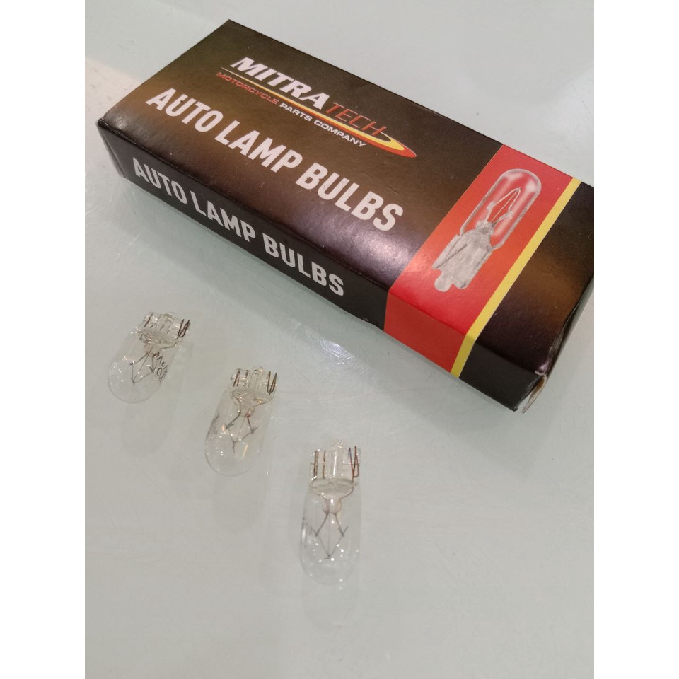 MITRATECH METER BULB T10 12V 3W FOR EX5 READY STOCK | Shopee Malaysia