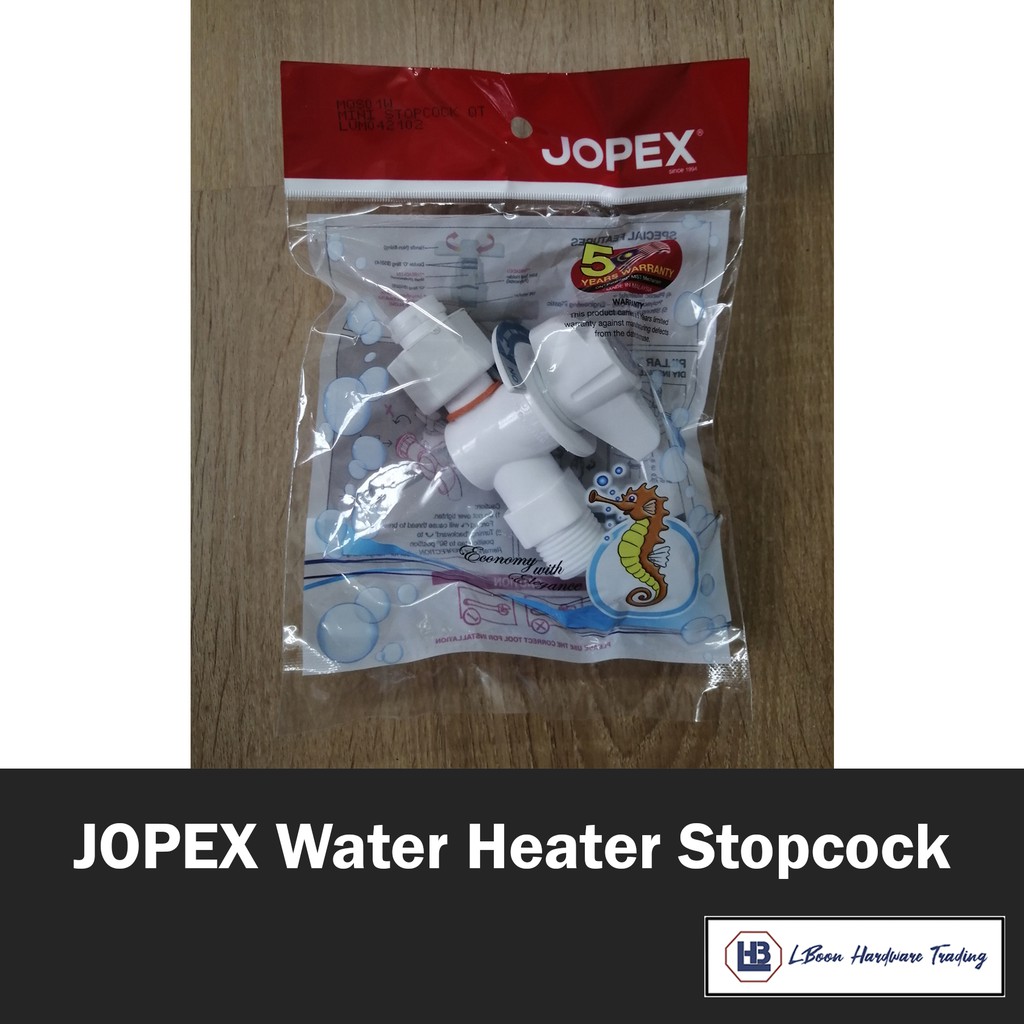 JOPEX Water Heater Stopcock | Shopee Malaysia