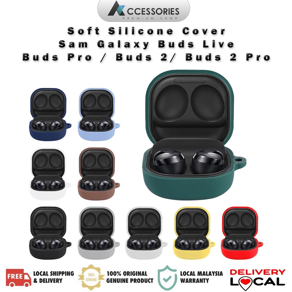 Samsung Galaxy Buds Live / Buds Pro & Galaxy Buds 2 / 2 Pro Silicone ...