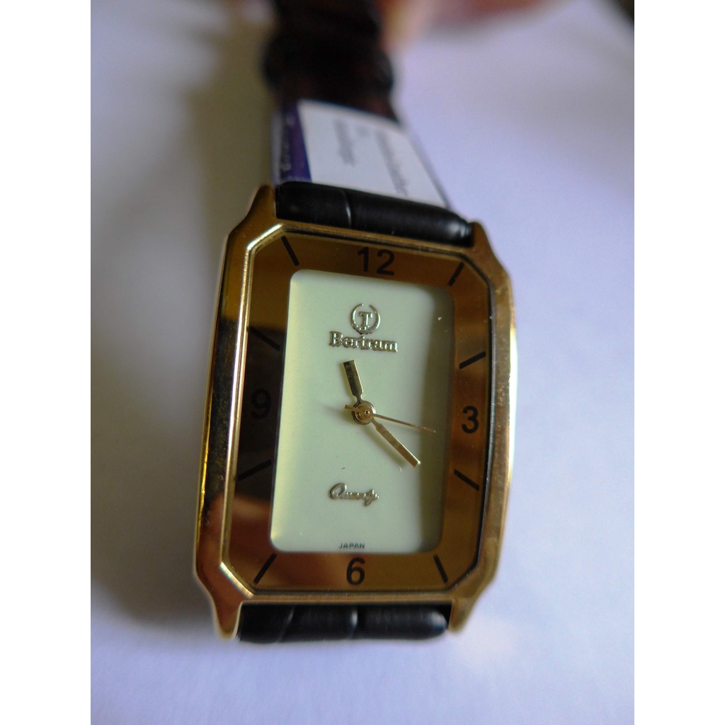 Bertram BT-968M Quartz Gold Plated Watch | Shopee Malaysia