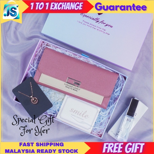 Perfume Wallet Women Birthday Gift Set Surprise Gift Box FOR Girl ...