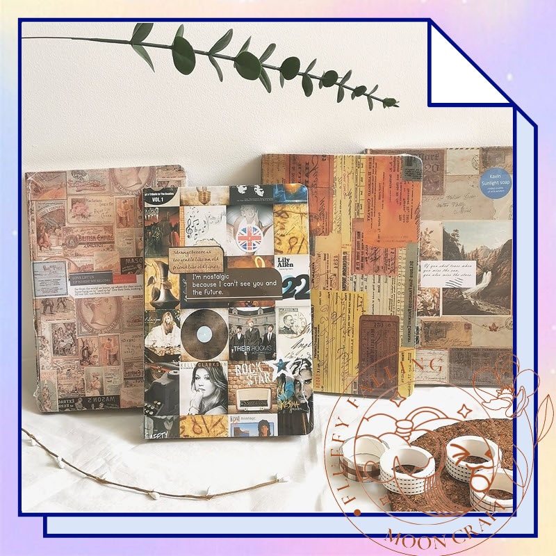 Fluff's Retro Notebook A5 Hardcover Notebook Vintage Notebook Vintage ...