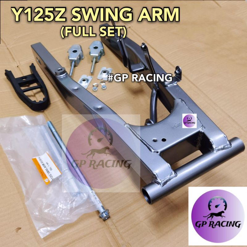 Y125z Swing arm Full set with chain adjuster, Shaft, bush Y125zr "GP ...