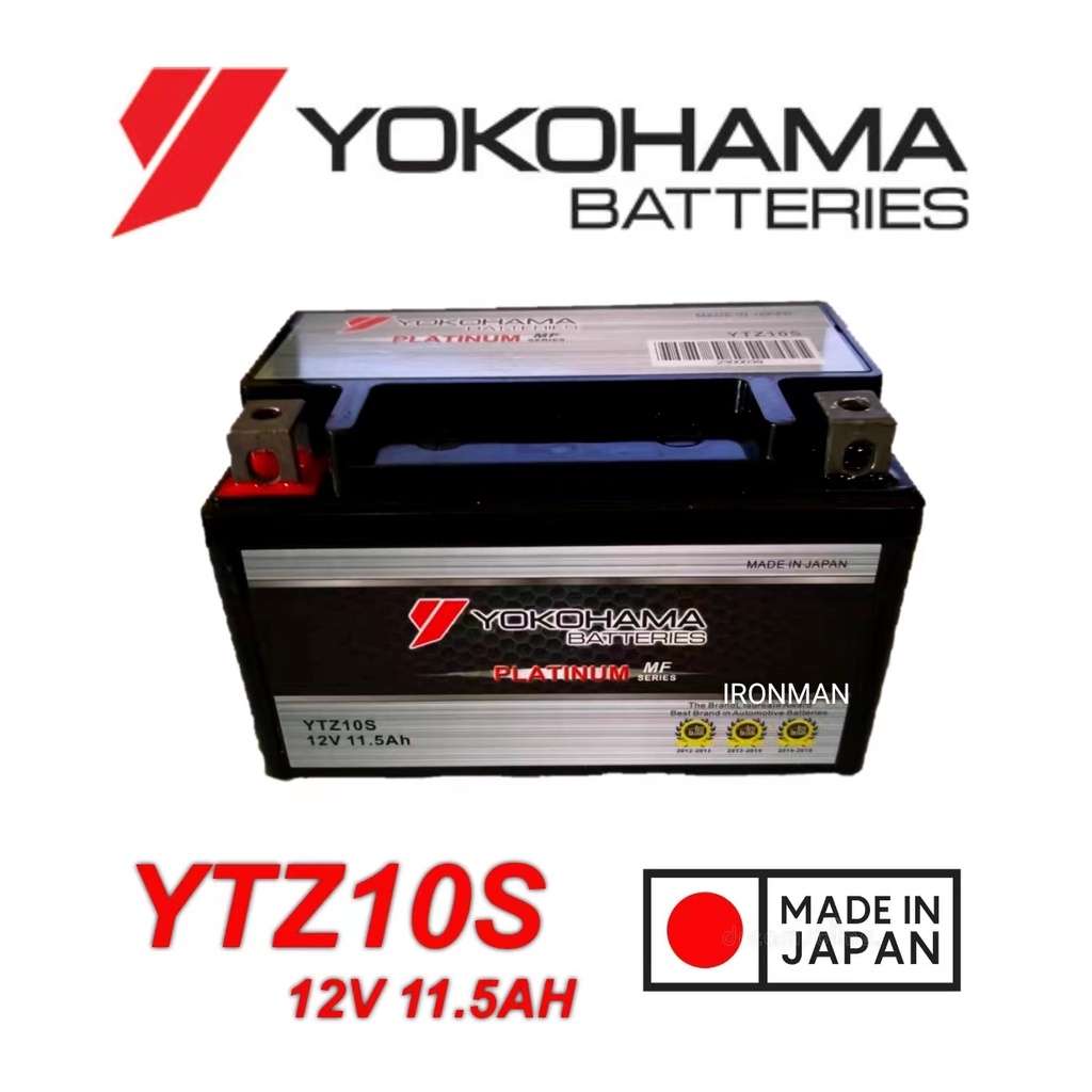 YTZ10S YTZ10 BATTERY GEL YOKOHAMA YAMAHA XP500 VIRAGO 250 MT09 HONDA ...