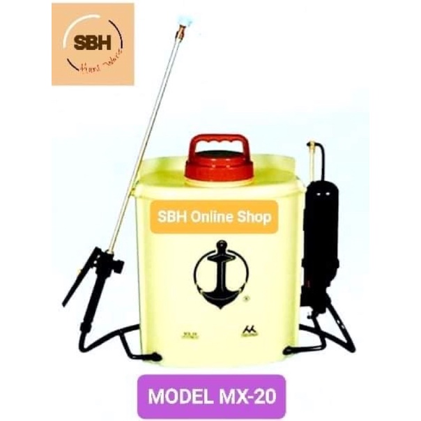 Pam Penyembur Galas CAP ANCHOR Plastic Knapsack Sprayer / Pam Racun 16L ...