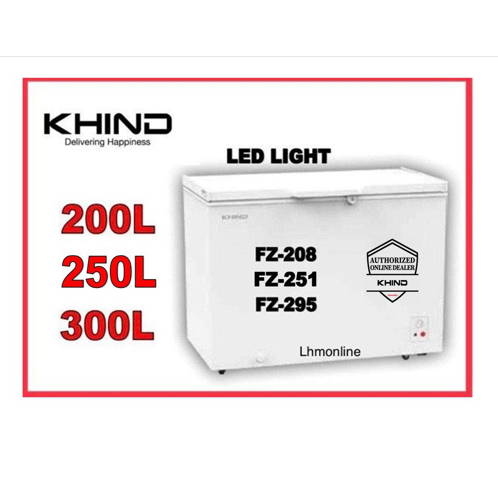 KHIND / MIDEA ELBA HITEC FREEZER CHEST FREESER PETI BEKU 100L 142L 160L ...
