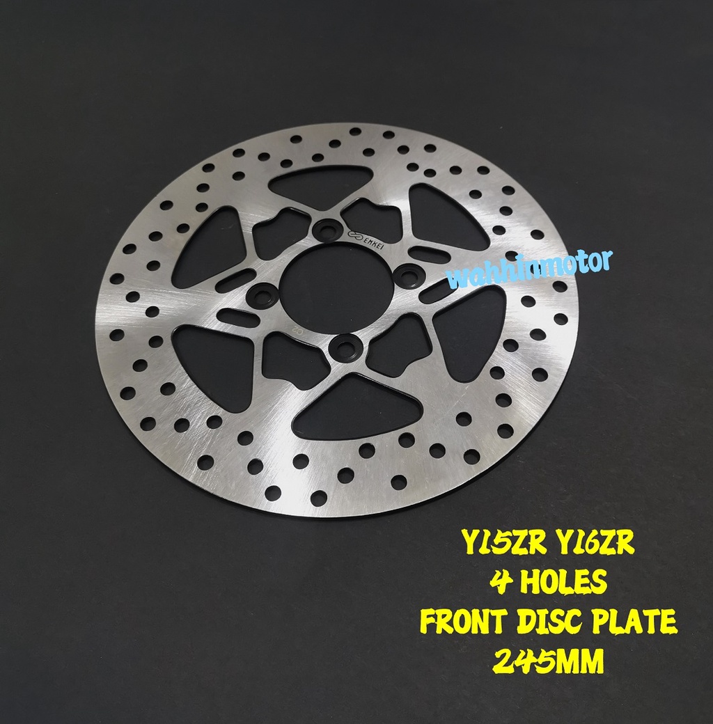 [ ENKEI ] YAMAHA Y15 Y15ZR V1 V2 Y16ZR 4 HOLE FRONT DISC PLATE PNP ...