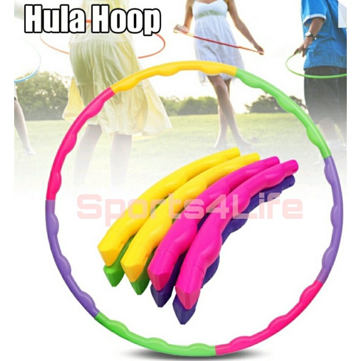 Detachable Plastic Hula Hoop 32 inch (80cm) | Shopee Malaysia