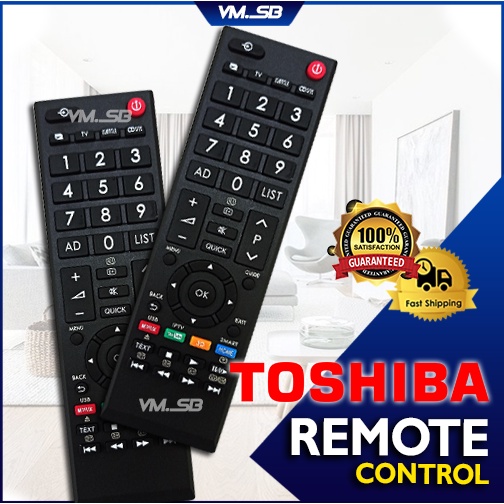 Remote Toshiba Lcd Led Toshiba Tv Remote Control Kontrol Replacement Rm