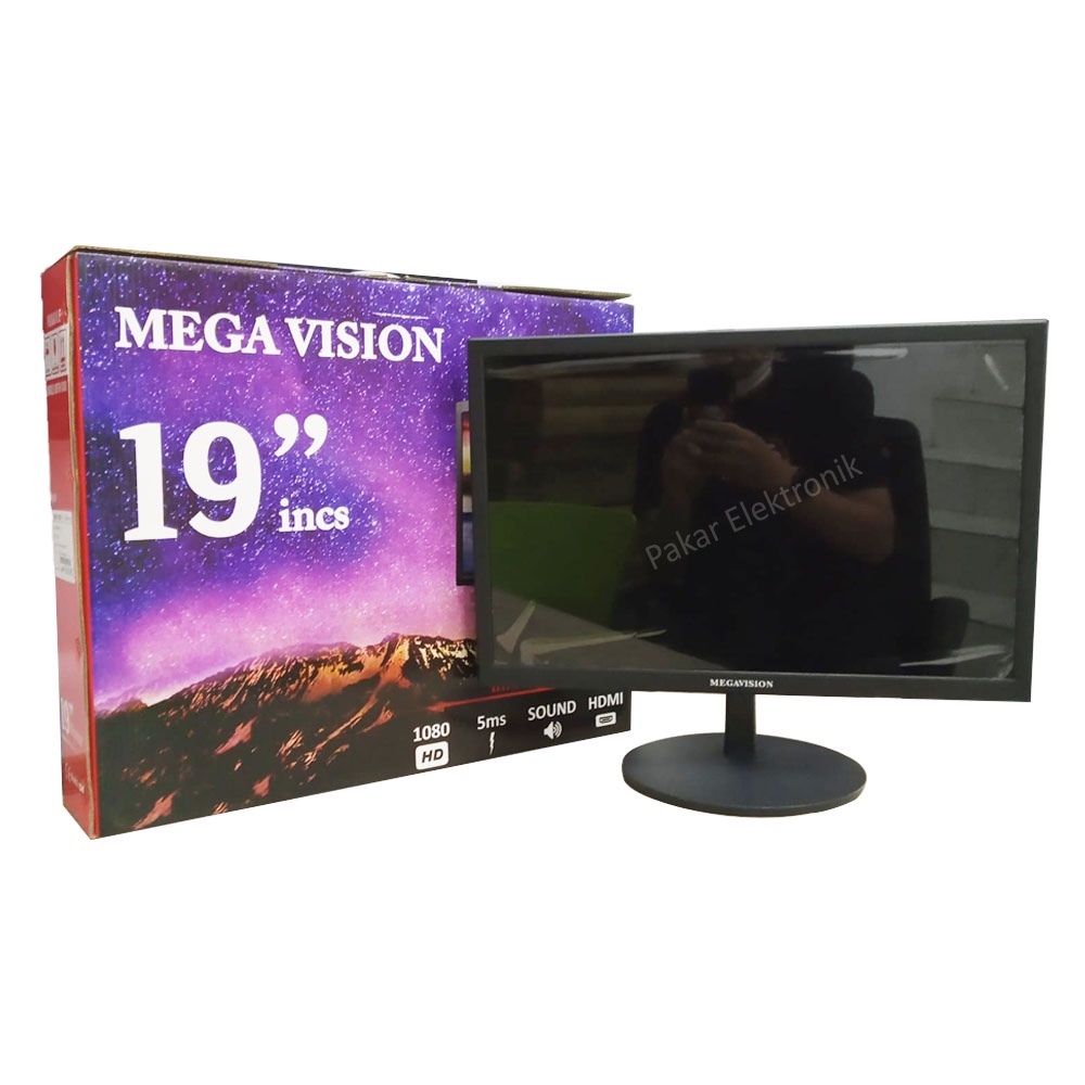 Megavision LED Monitor 19" LCD Monitor 19 Inch | Shopee Malaysia