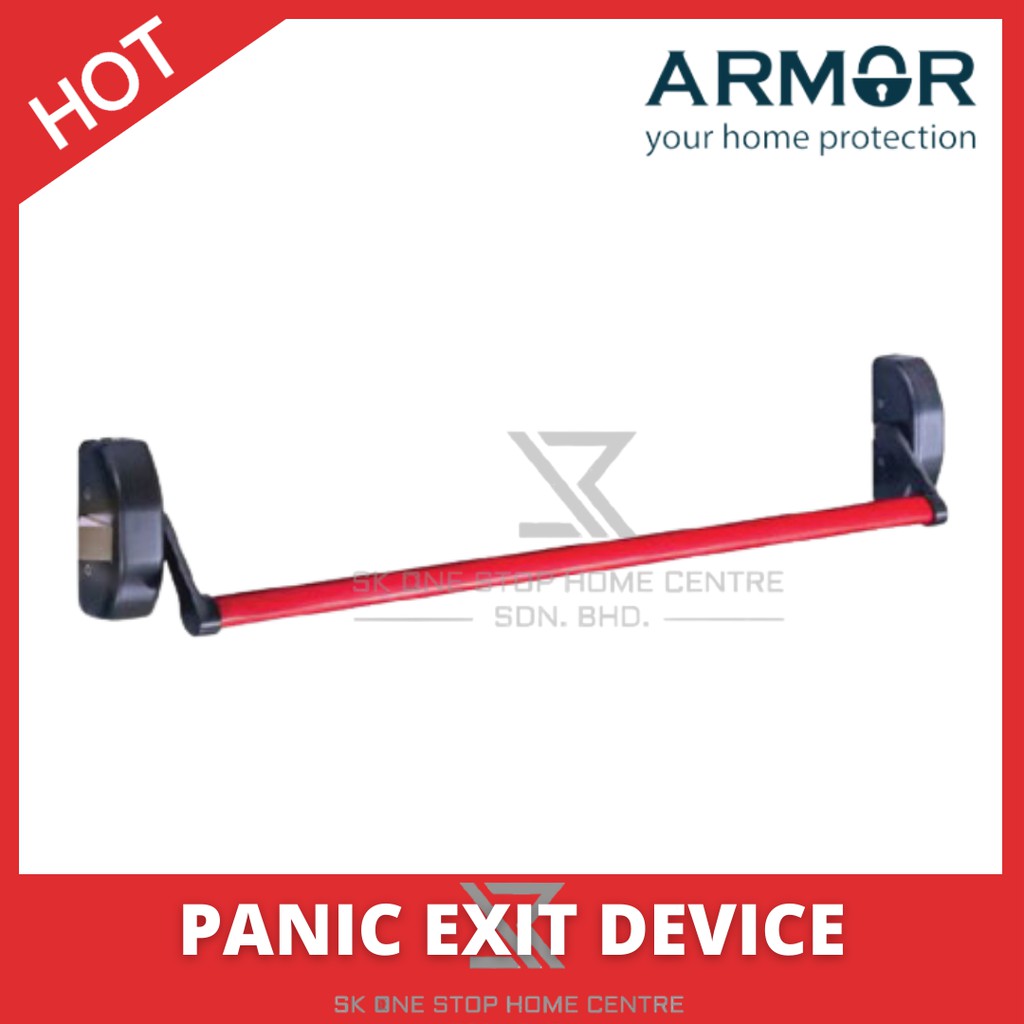 ARMOR Rim Latch Panic Exit Device AED-901P | Shopee Malaysia